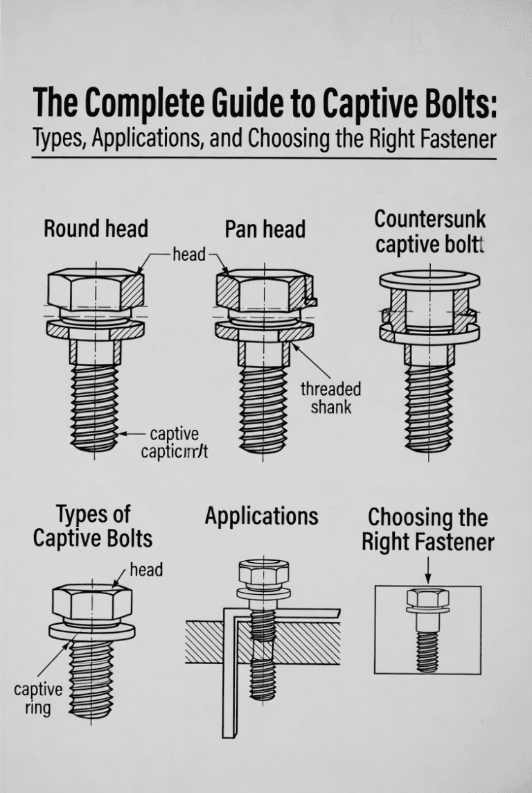 The Complete Guide To Captive Bolts: Types, Applications, And Choosing ...